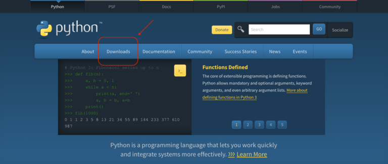 Erste Schritte mit Python – Download und Datei erstellen - MINT first.