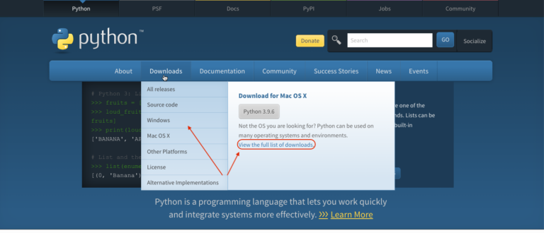 Erste Schritte mit Python – Download und Datei erstellen - MINT first.
