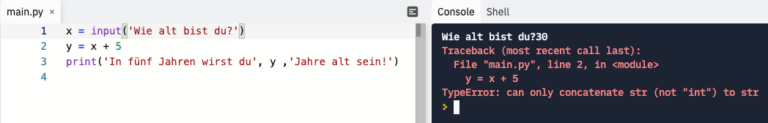 So funktioniert die Input-Funktion in Python - MINT first.