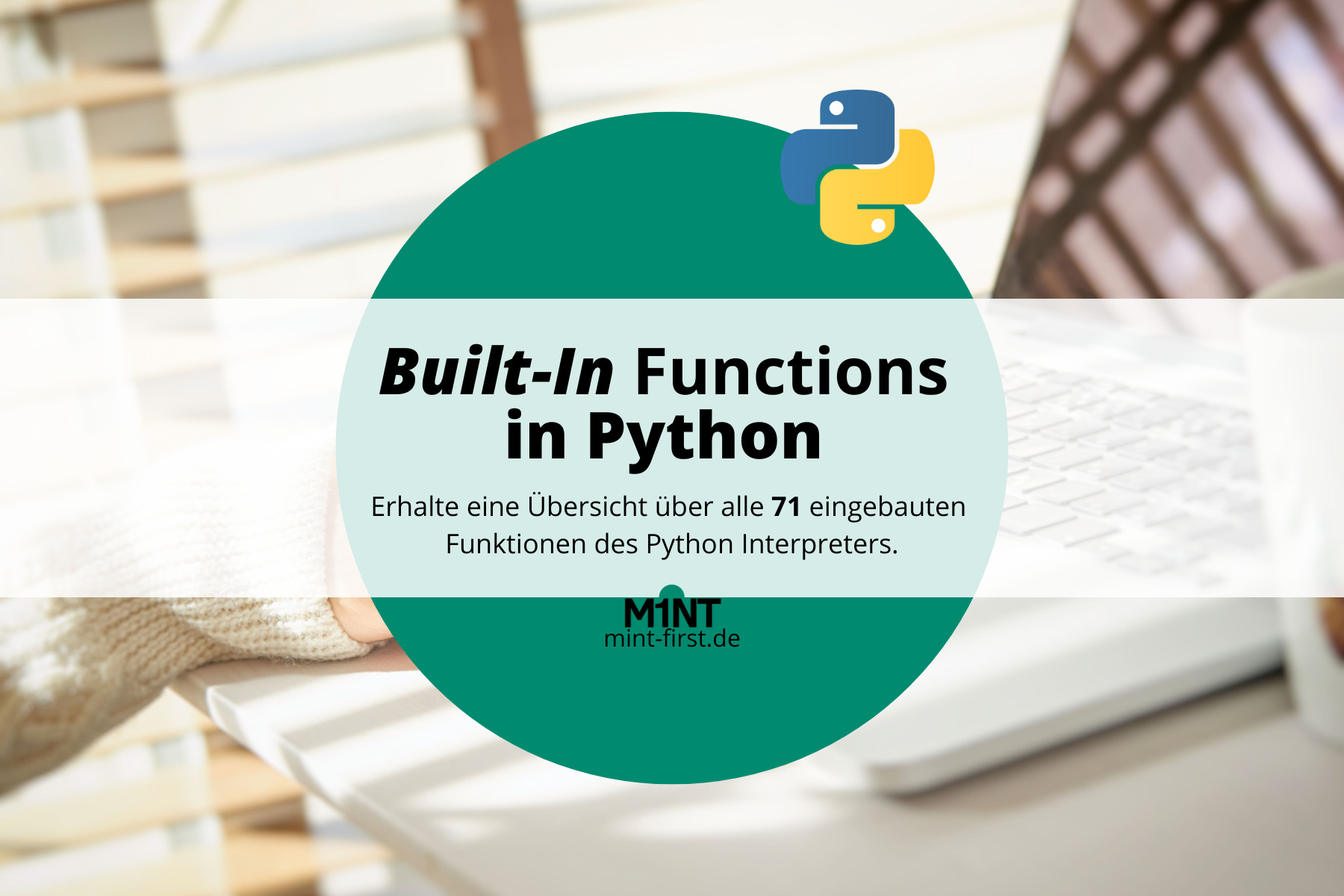 Built In Functions Eingebaute Funktionen In Python Mint First
